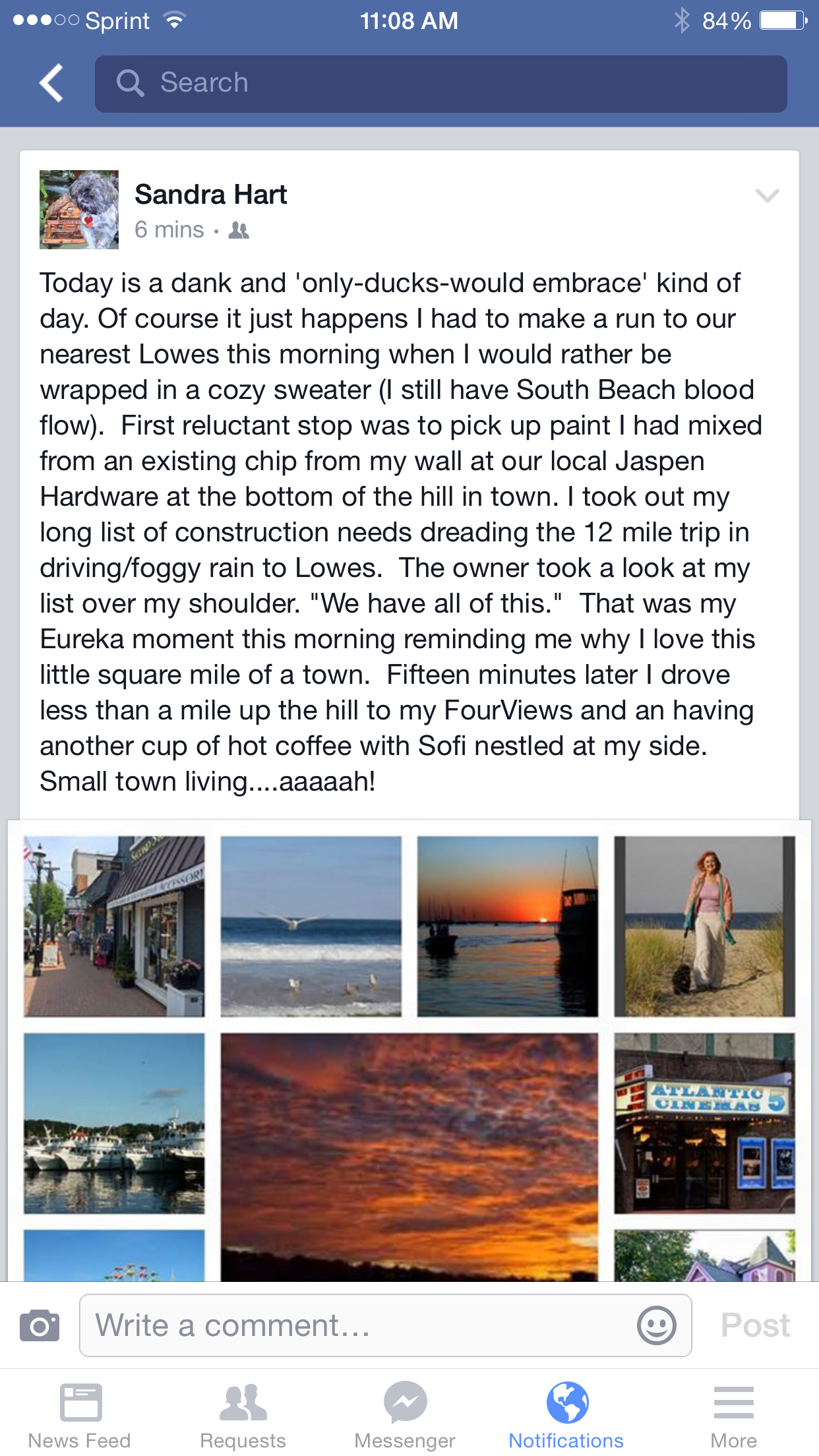Facebook – Today’s Diary – Sandra's Hart My Over 60 Lifestyle Journey